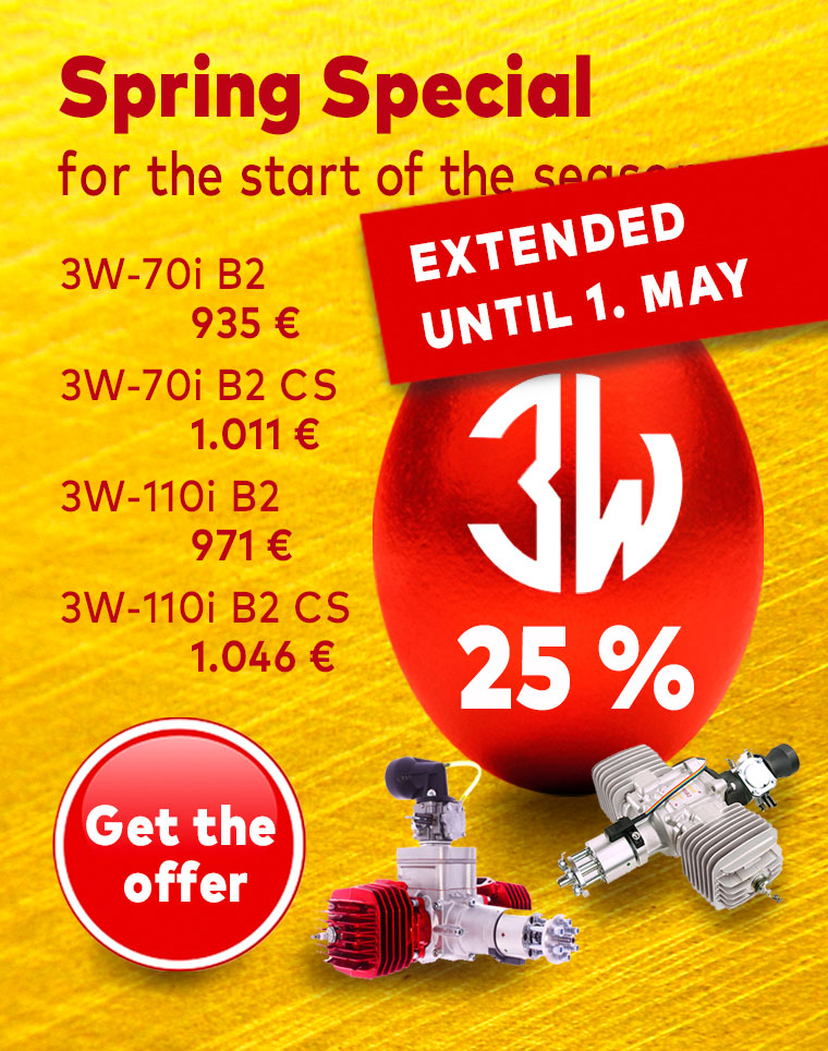 3W Modellmotoren – Model Engines| Model Aircraft | Service | Accessories